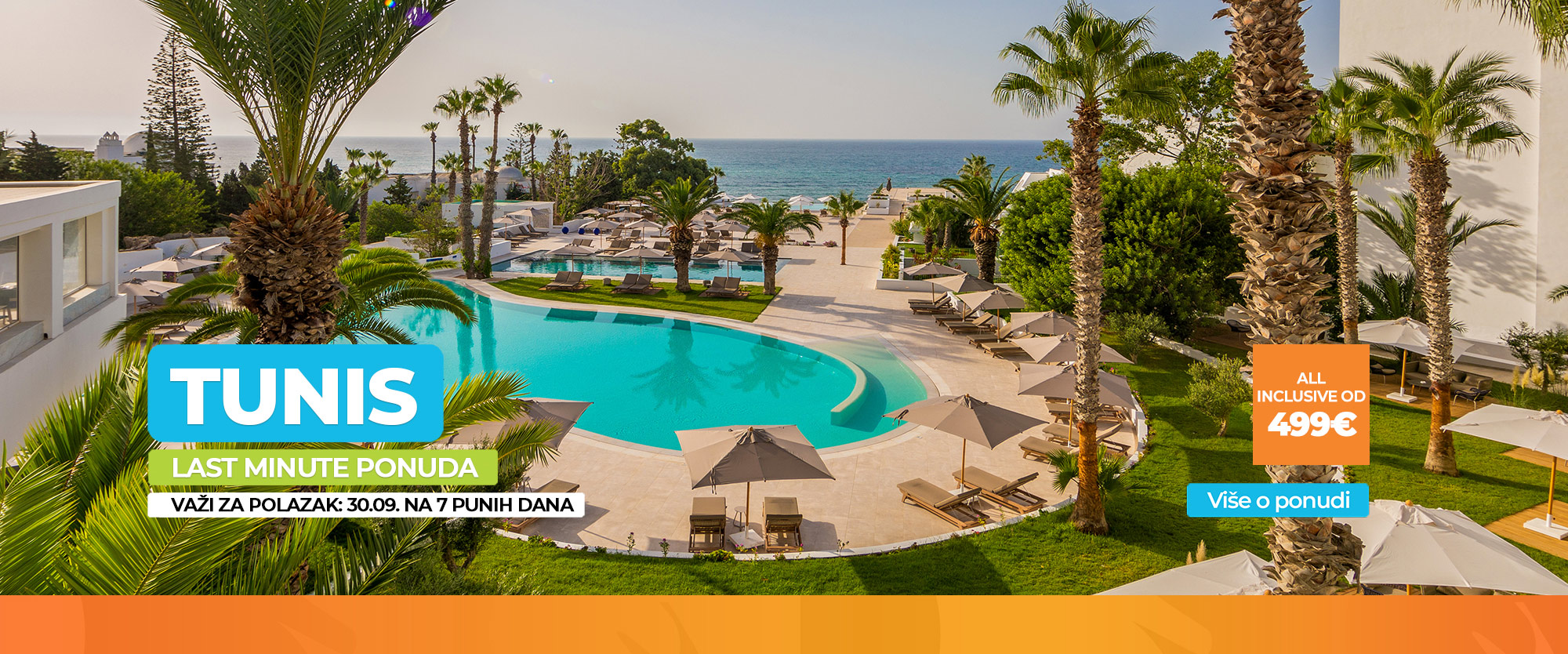 Tunis leto I First minute ponude I Letovanje 2026.